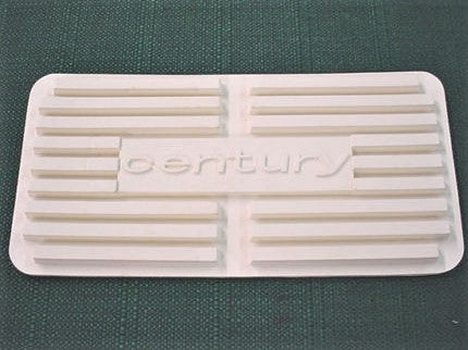 CENTURY BOAT~BOATS~OFF WHITE 4" x 8" STEP PAD 1960-65 | AA Marine ...