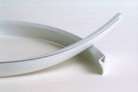 Windshield Bottom Molding - WHITE (per foot) | AA Marine - Classic Boating