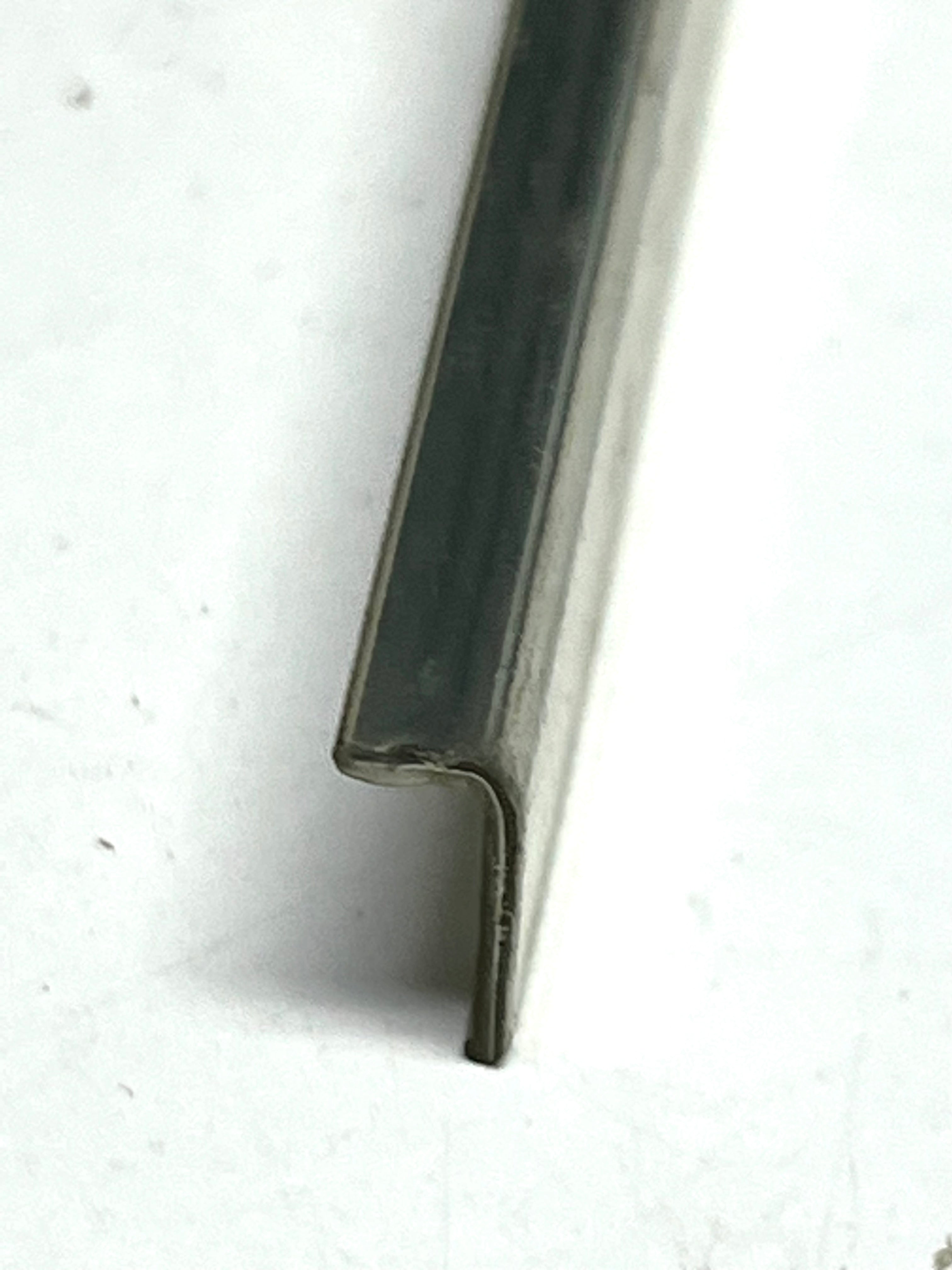 NOS Silver Plastic Mylar Side Panel Upholstery Trim PER FOOT | AA ...